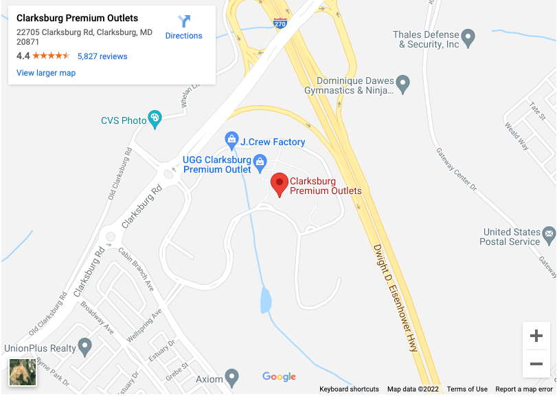 Churros at Clarksburg Premium Outlets – Churros Inc